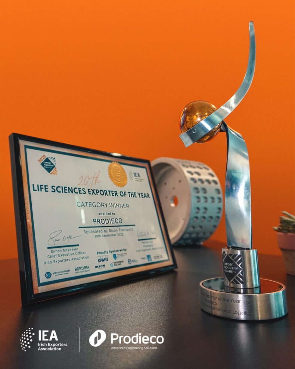 Prodieco is the Life Sciences Exporter of the Year - Prodieco